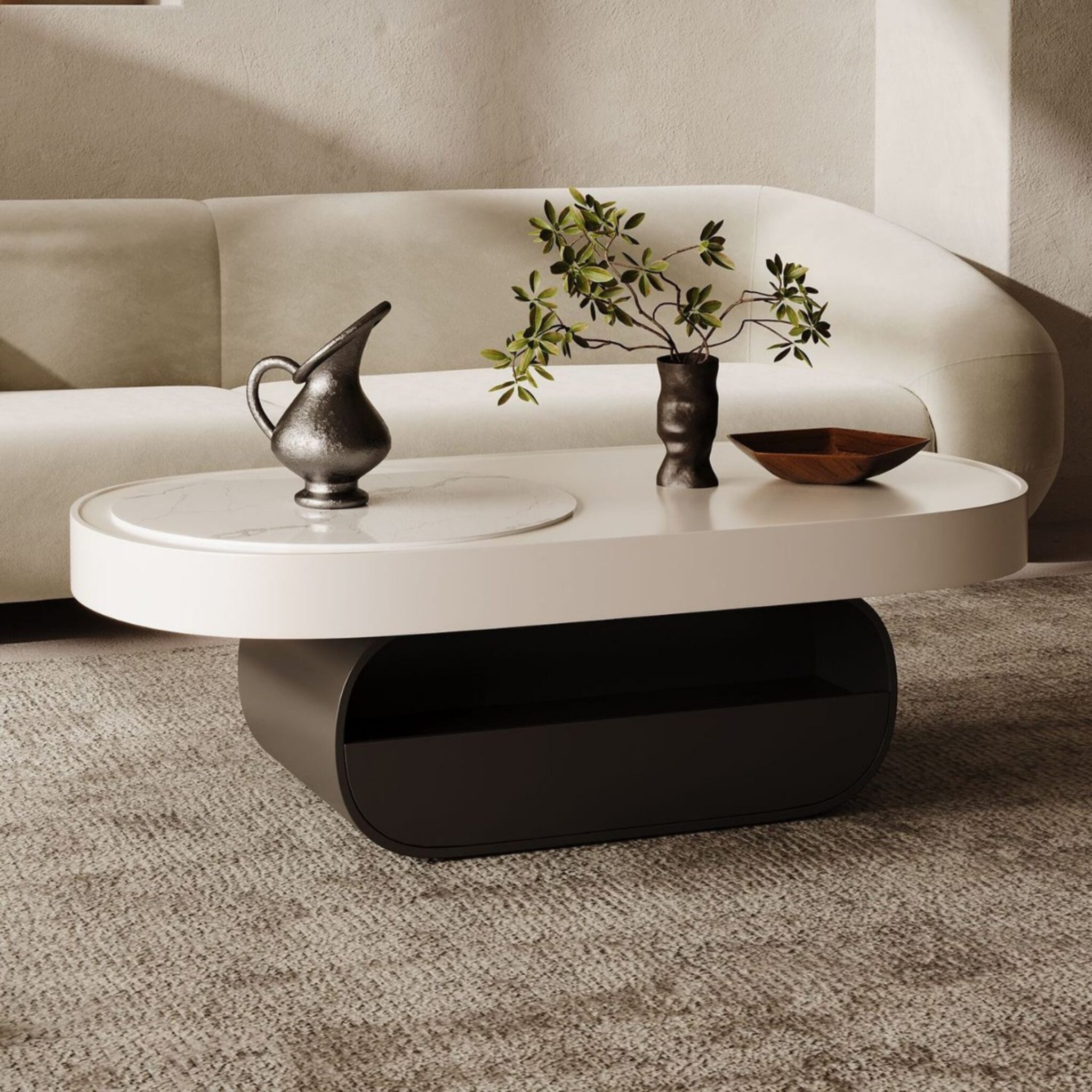 ARCUS Minimalist Coffee Table - Table And Chairs Singapore